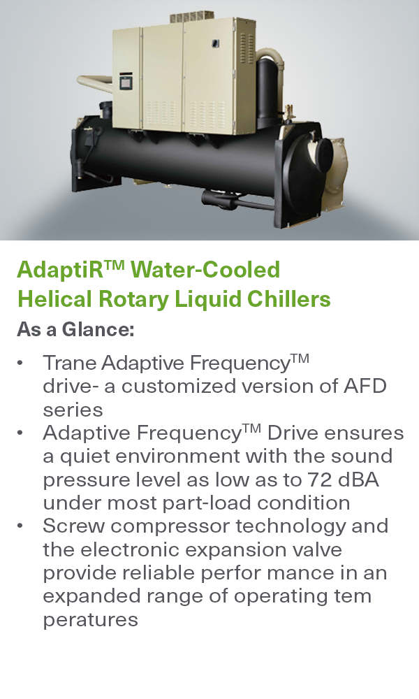 Trane Water-Cooled Chillers